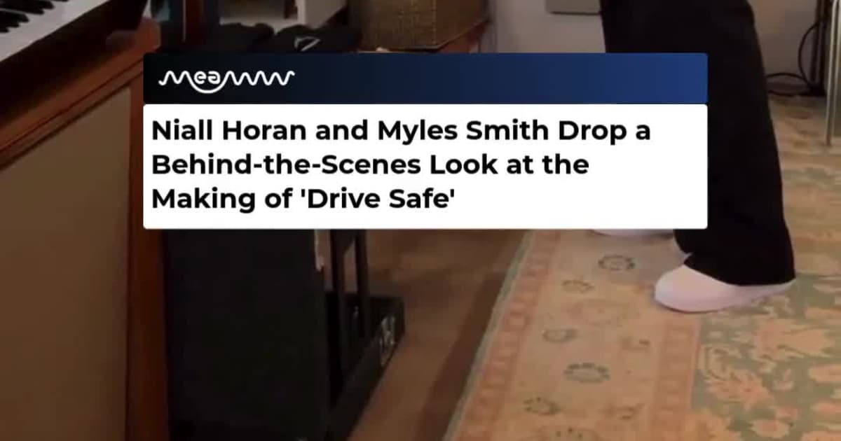 Niall Horan & Myles Smith Share Studio Moment Online - MEAWW News